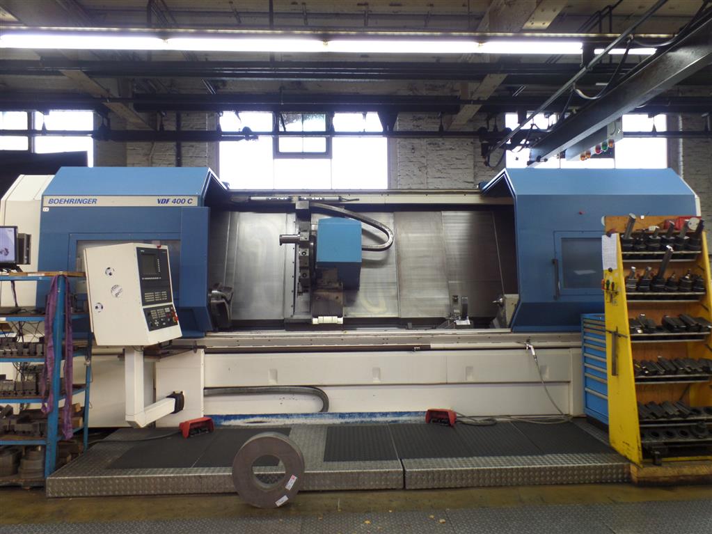 CNC Lathe - Inclined Bed Type BOEHRINGER VDF 400 C